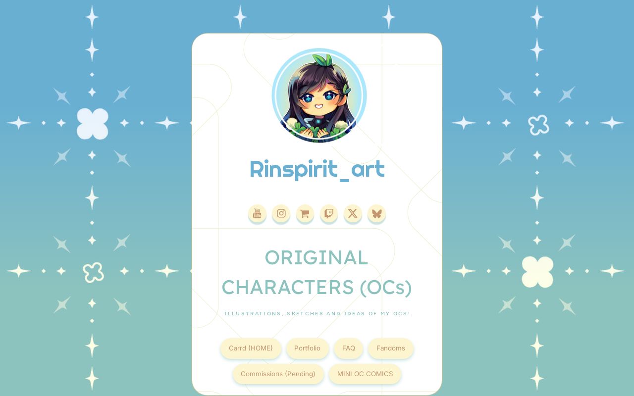 Rinspirit_art OCs